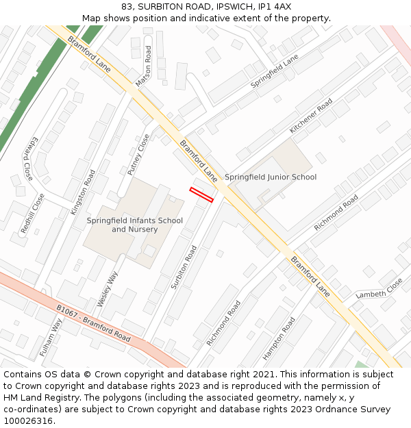 83, SURBITON ROAD, IPSWICH, IP1 4AX - £160,000