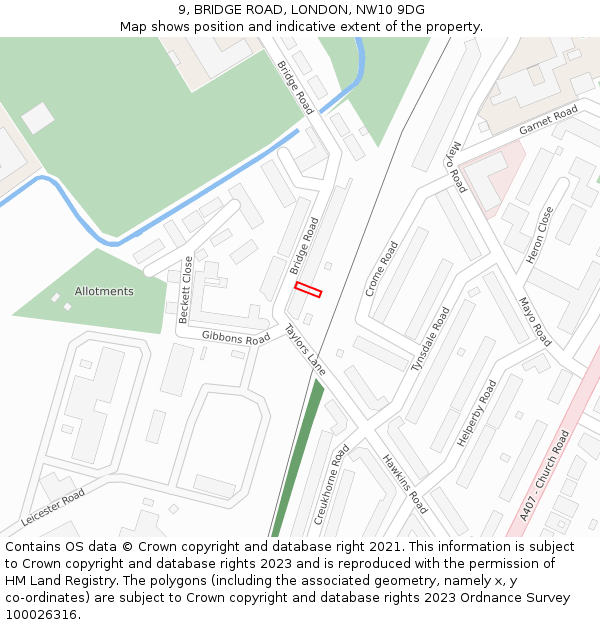 9, BRIDGE ROAD, LONDON, NW10 9DG - £200,000