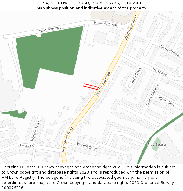 94, NORTHWOOD ROAD, BROADSTAIRS, CT10 2NH - £375,000