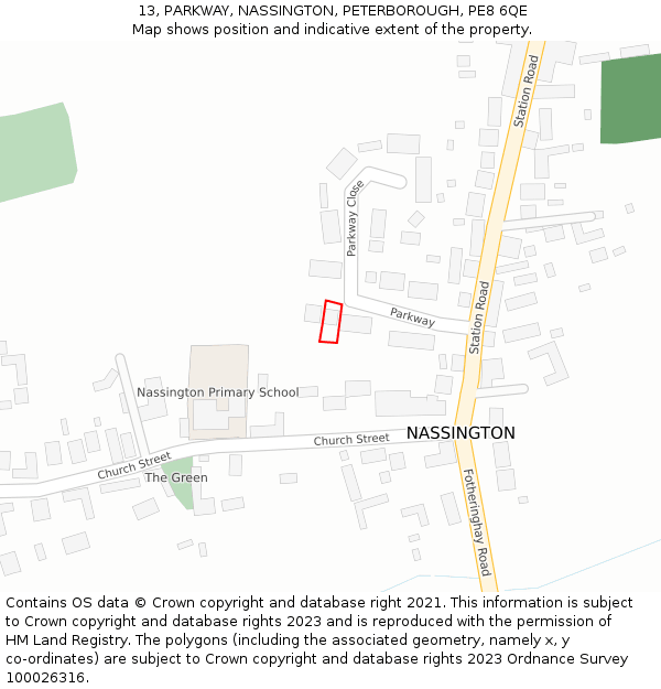 13, PARKWAY, NASSINGTON, PETERBOROUGH, PE8 6QE - £260,000