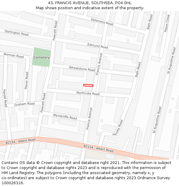 43, FRANCIS AVENUE, SOUTHSEA, PO4 0HL - £265,000