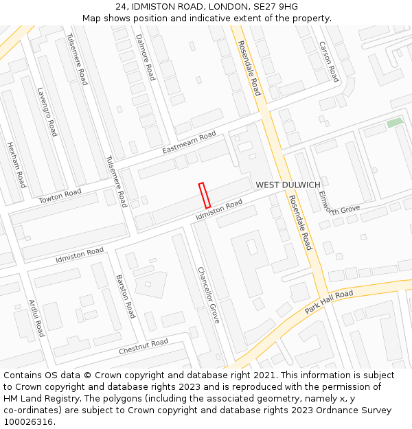 24, IDMISTON ROAD, LONDON, SE27 9HG - £575,000