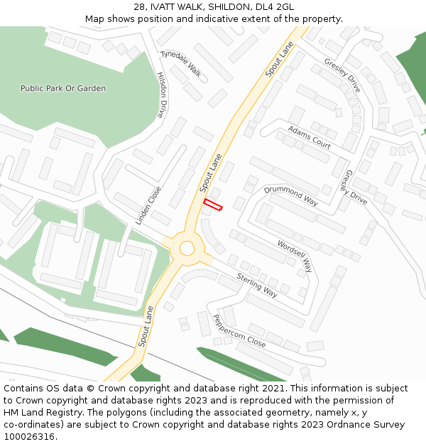 28, IVATT WALK, SHILDON, DL4 2GL - £130,000