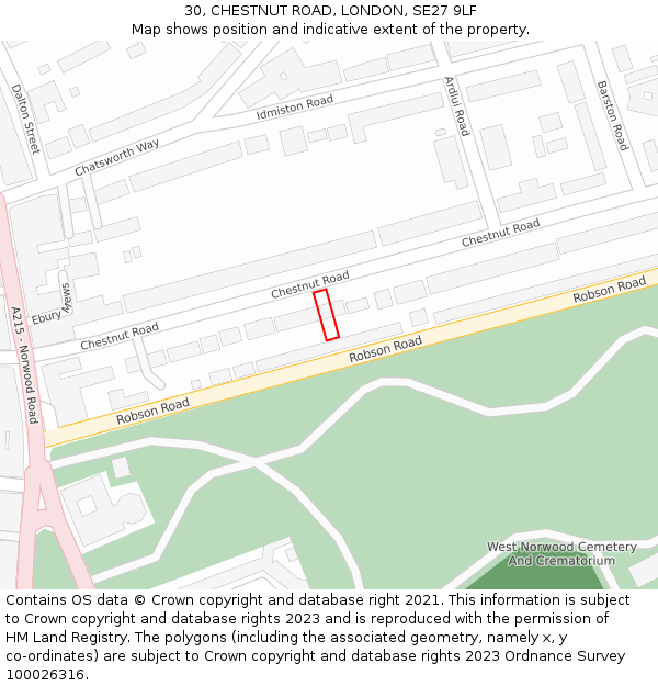 30, CHESTNUT ROAD, LONDON, SE27 9LF - £1,730,000