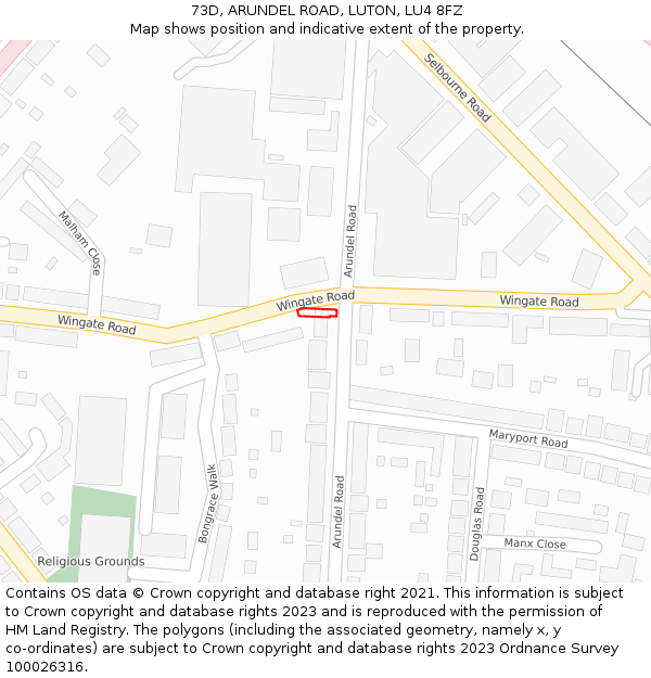 73D, ARUNDEL ROAD, LUTON, LU4 8FZ - £289,995