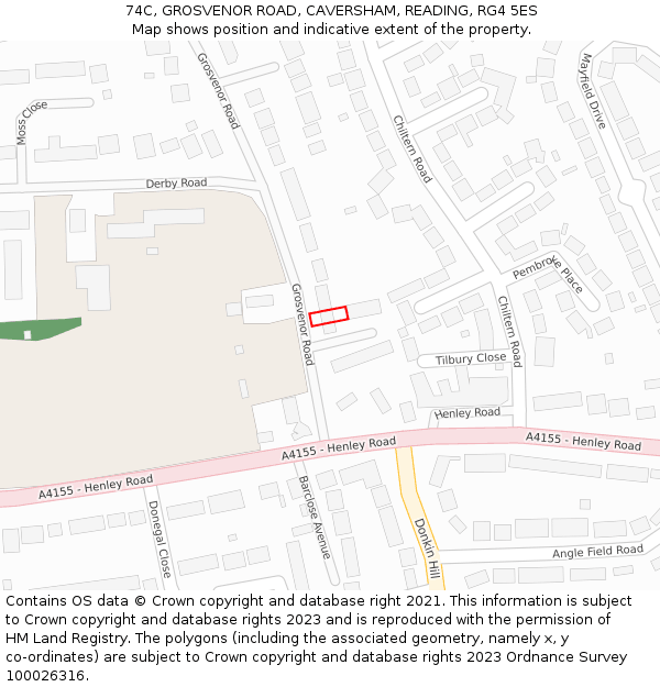 74C, GROSVENOR ROAD, CAVERSHAM, READING, RG4 5ES - £675,000
