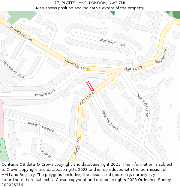77, PLATTS LANE, LONDON, NW3 7NL - £1,956,000