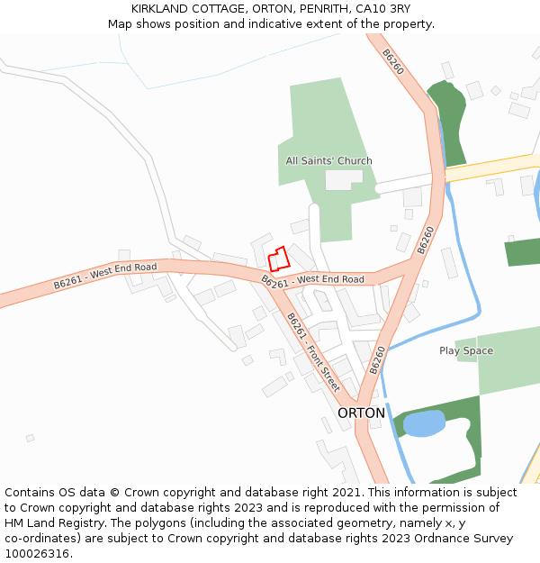 KIRKLAND COTTAGE, ORTON, PENRITH, CA10 3RY - £178,000