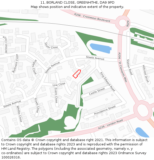 11, BORLAND CLOSE, GREENHITHE, DA9 9PD - £580,000