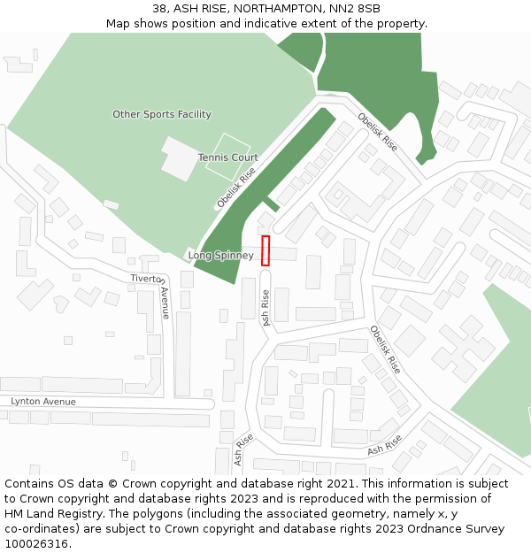 38, ASH RISE, NORTHAMPTON, NN2 8SB - £260,000
