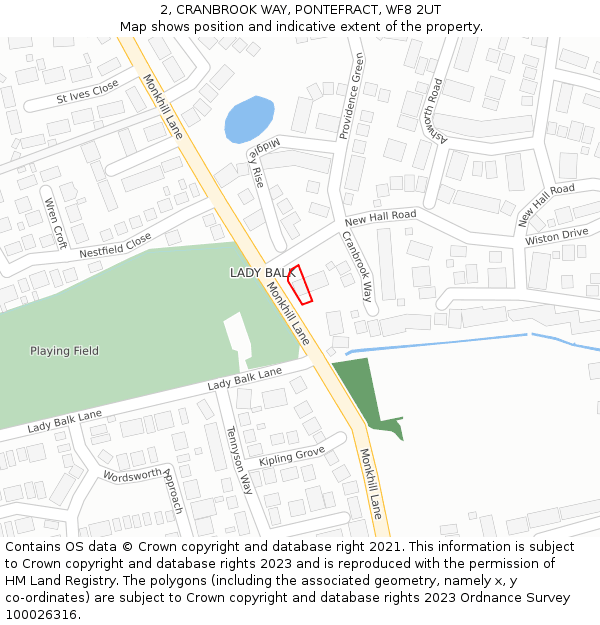 2, CRANBROOK WAY, PONTEFRACT, WF8 2UT - £215,000