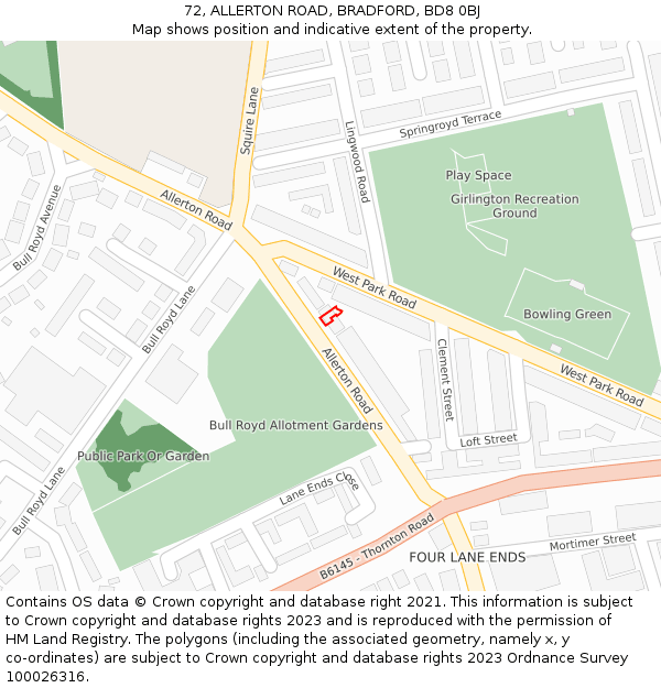 72, ALLERTON ROAD, BRADFORD, BD8 0BJ - £107,000