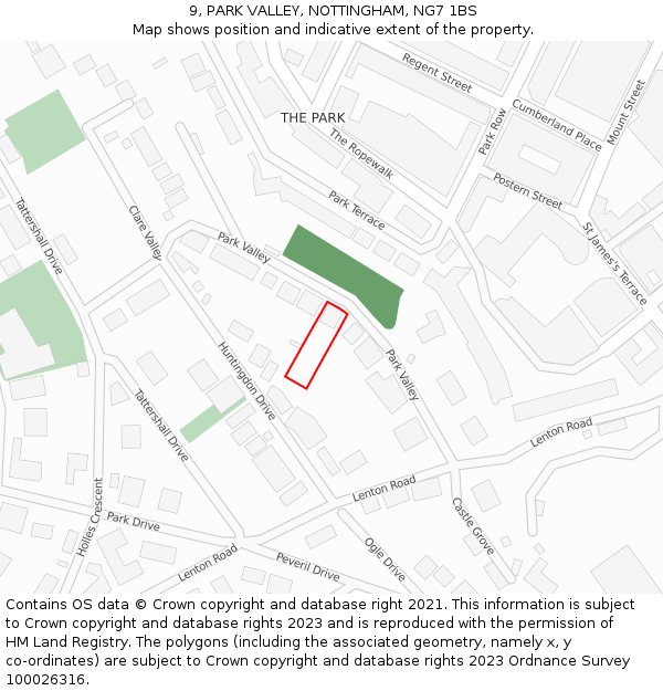 9, PARK VALLEY, NOTTINGHAM, NG7 1BS - £950,000