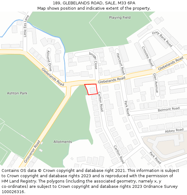 189, GLEBELANDS ROAD, SALE, M33 6PA - £776,000