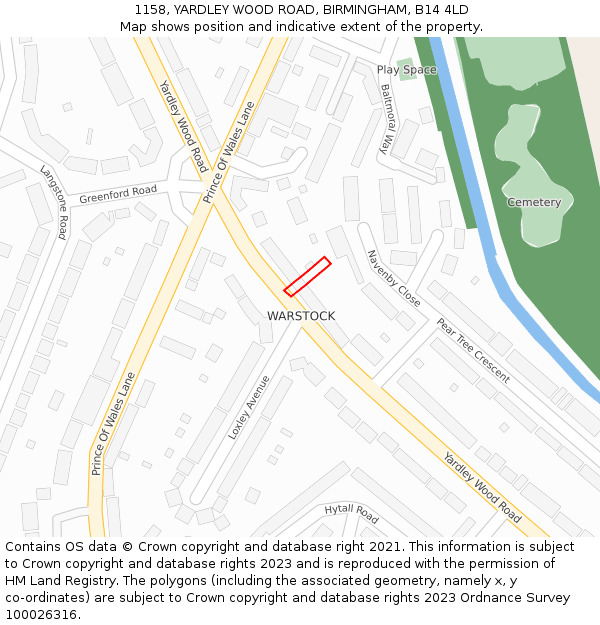 1158, YARDLEY WOOD ROAD, BIRMINGHAM, B14 4LD - £255,000