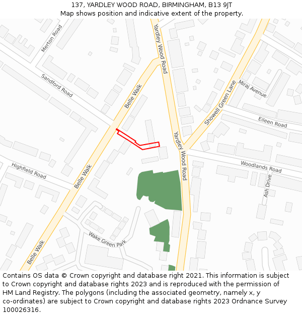 137, YARDLEY WOOD ROAD, BIRMINGHAM, B13 9JT - £153,700