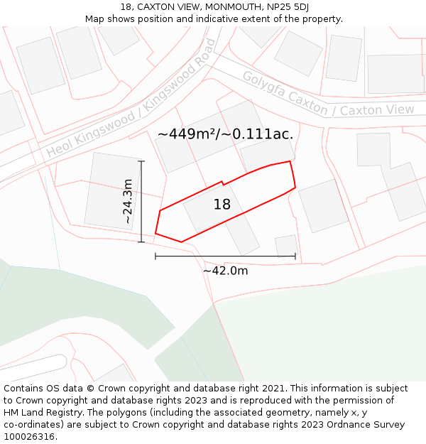 18, CAXTON VIEW, MONMOUTH, NP25 5DJ - £485,000