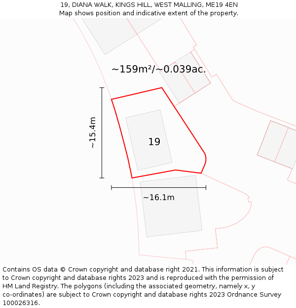 19, DIANA WALK, KINGS HILL, WEST MALLING, ME19 4EN - £460,000