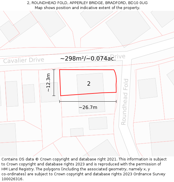 2, ROUNDHEAD FOLD, APPERLEY BRIDGE, BRADFORD, BD10 0UG - £300,000