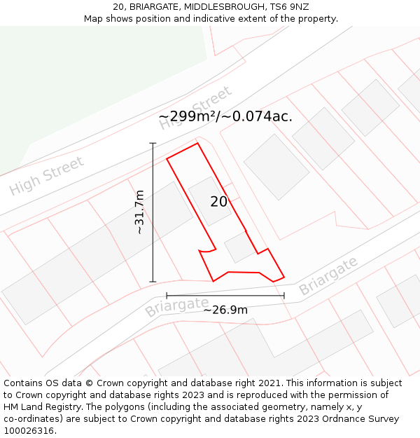 20, BRIARGATE, MIDDLESBROUGH, TS6 9NZ - £158,500