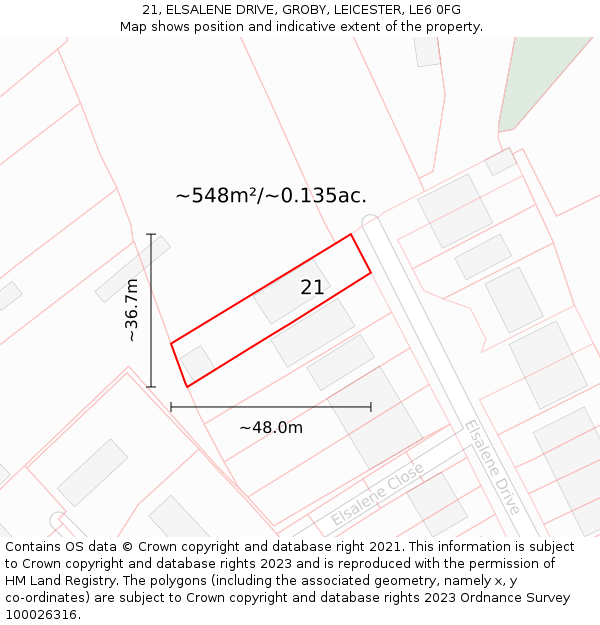 21, ELSALENE DRIVE, GROBY, LEICESTER, LE6 0FG - £249,950