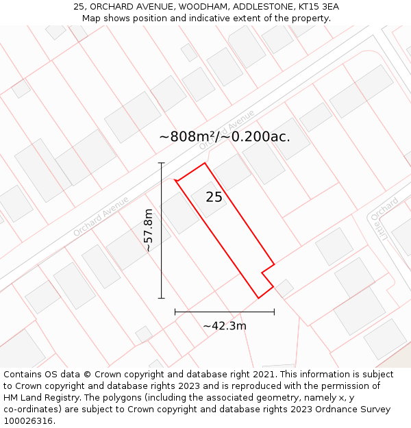 25, ORCHARD AVENUE, WOODHAM, ADDLESTONE, KT15 3EA - £795,000