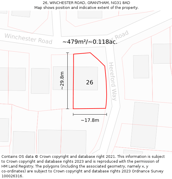 26, WINCHESTER ROAD, GRANTHAM, NG31 8AD - £272,000