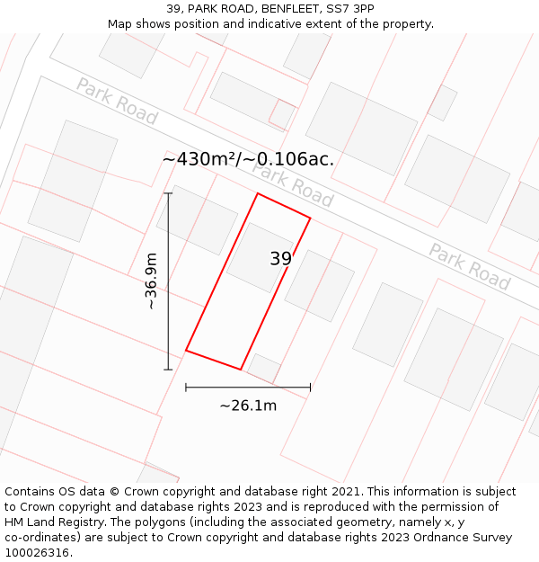 39, PARK ROAD, BENFLEET, SS7 3PP - £450,000