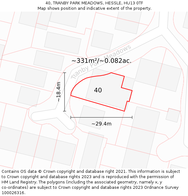 40, TRANBY PARK MEADOWS, HESSLE, HU13 0TF - £247,000