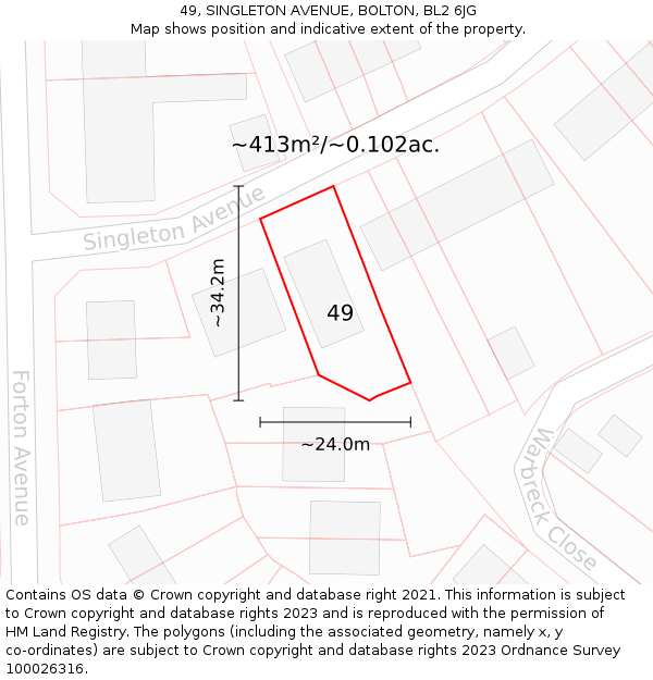 49, SINGLETON AVENUE, BOLTON, BL2 6JG - £151,000