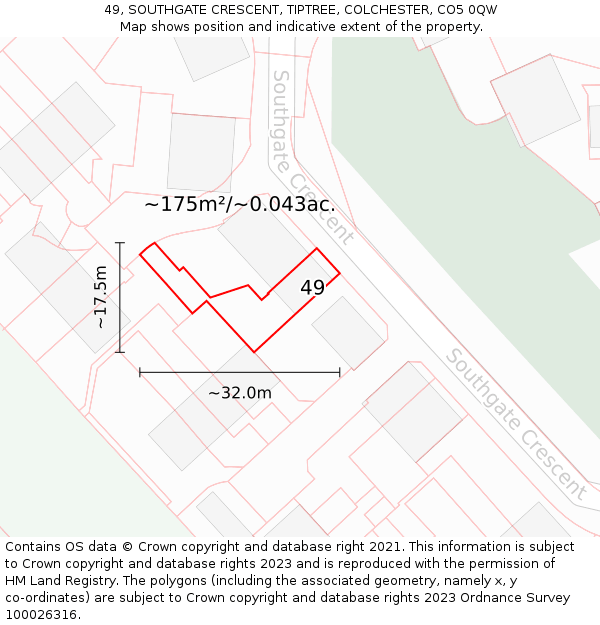 49, SOUTHGATE CRESCENT, TIPTREE, COLCHESTER, CO5 0QW - £127,000