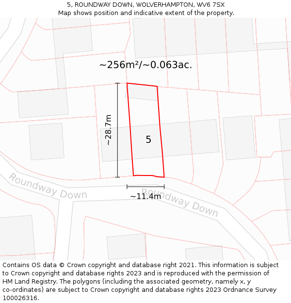 5, ROUNDWAY DOWN, WOLVERHAMPTON, WV6 7SX - £376,500