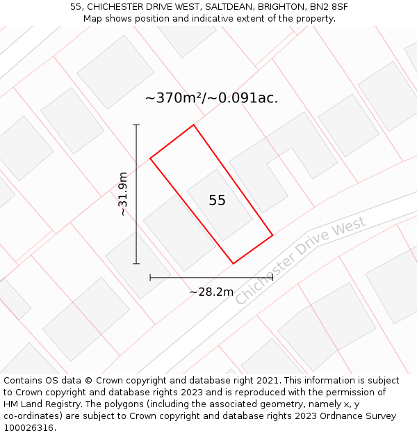 55, CHICHESTER DRIVE WEST, SALTDEAN, BRIGHTON, BN2 8SF - £645,000