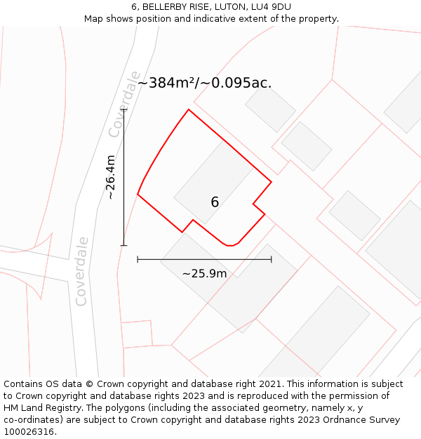 6, BELLERBY RISE, LUTON, LU4 9DU - £195,000