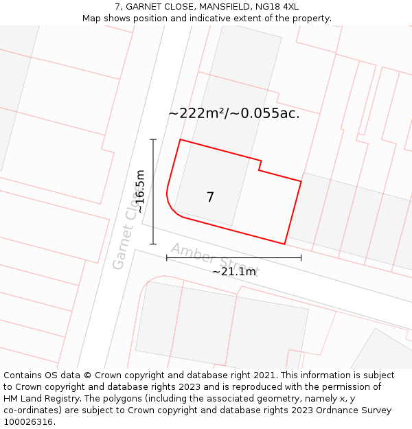 7, GARNET CLOSE, MANSFIELD, NG18 4XL - £221,000