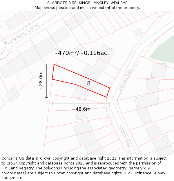 8, ABBOTS RISE, KINGS LANGLEY, WD4 8AP - £330,000