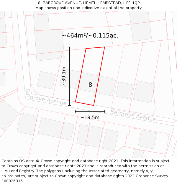 8, BARGROVE AVENUE, HEMEL HEMPSTEAD, HP1 1QP - £847,000