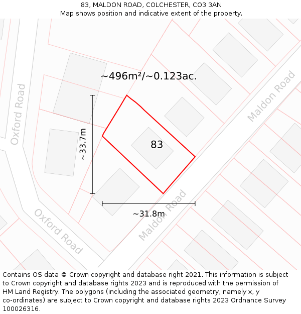 83, MALDON ROAD, COLCHESTER, CO3 3AN - £350,000