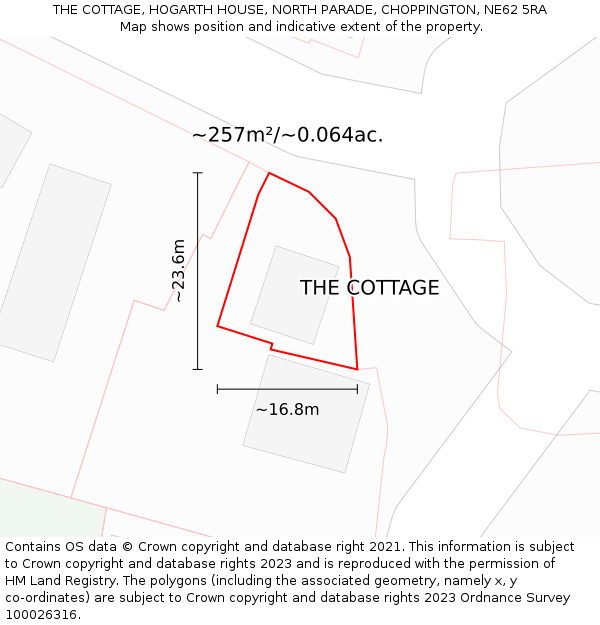 THE COTTAGE, HOGARTH HOUSE, NORTH PARADE, CHOPPINGTON, NE62 5RA - £160,000