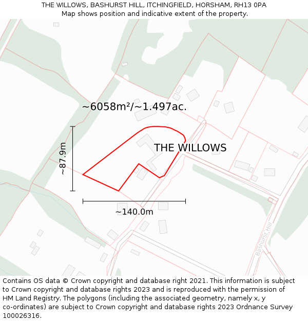 THE WILLOWS, BASHURST HILL, ITCHINGFIELD, HORSHAM, RH13 0PA - £2,000,000