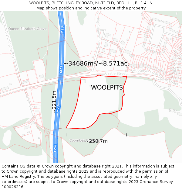WOOLPITS, BLETCHINGLEY ROAD, NUTFIELD, REDHILL, RH1 4HN - £2,800,000