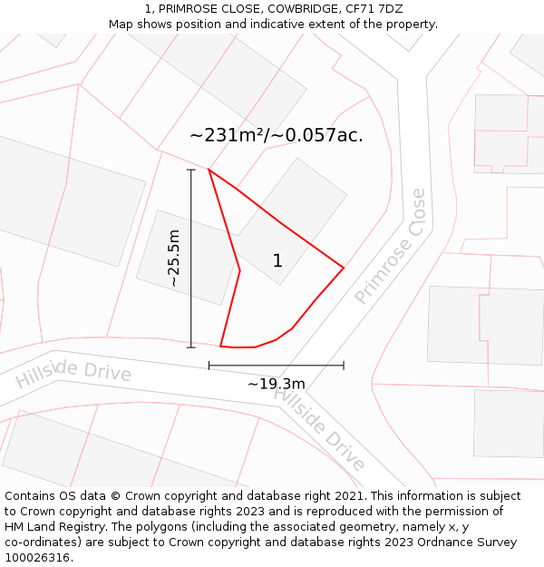 1, PRIMROSE CLOSE, COWBRIDGE, CF71 7DZ - £195,000