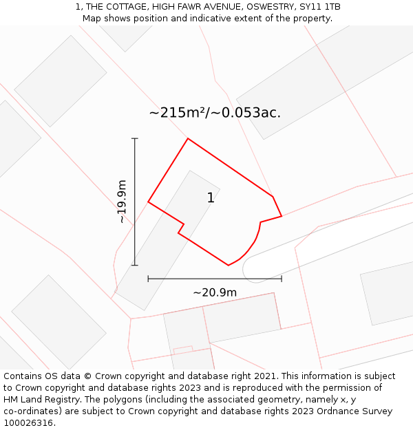 1, THE COTTAGE, HIGH FAWR AVENUE, OSWESTRY, SY11 1TB - £120,000