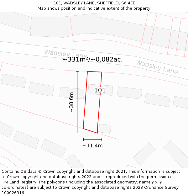 101, WADSLEY LANE, SHEFFIELD, S6 4EE - £121,000