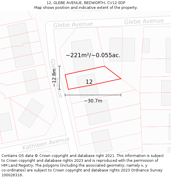 12, GLEBE AVENUE, BEDWORTH, CV12 0DP - £188,000