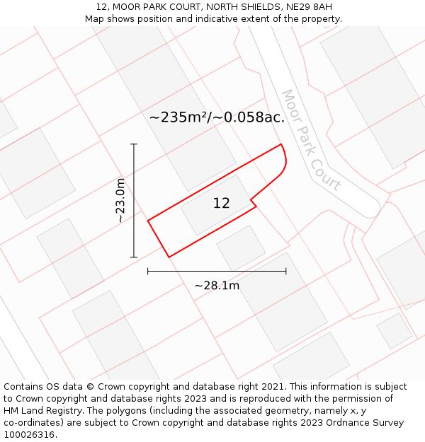 12, MOOR PARK COURT, NORTH SHIELDS, NE29 8AH - £185,000