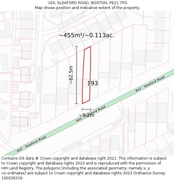 193, SLEAFORD ROAD, BOSTON, PE21 7PG - £140,500