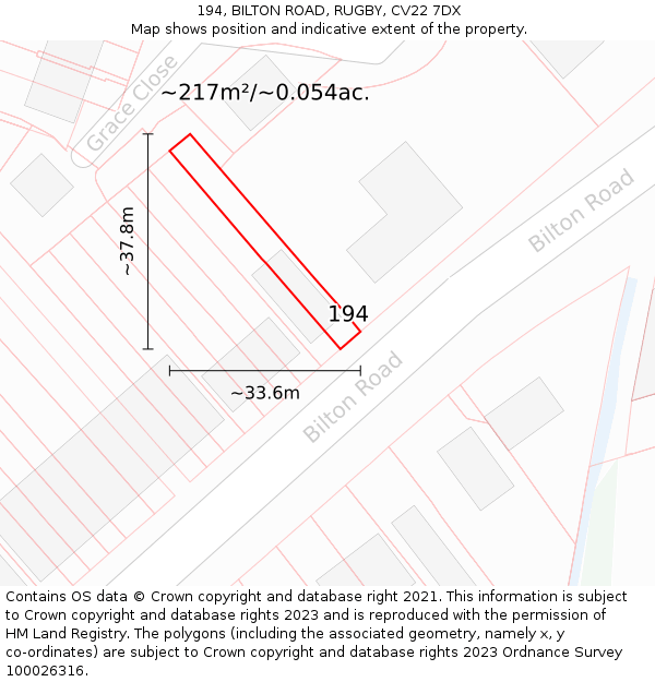 194, BILTON ROAD, RUGBY, CV22 7DX - £171,000