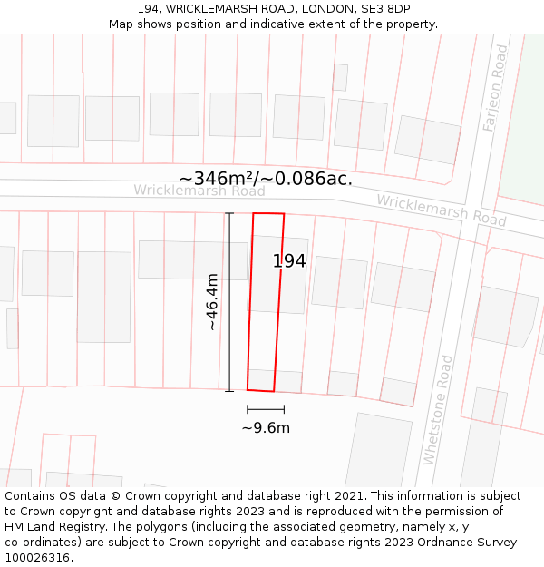 194, WRICKLEMARSH ROAD, LONDON, SE3 8DP - £265,000