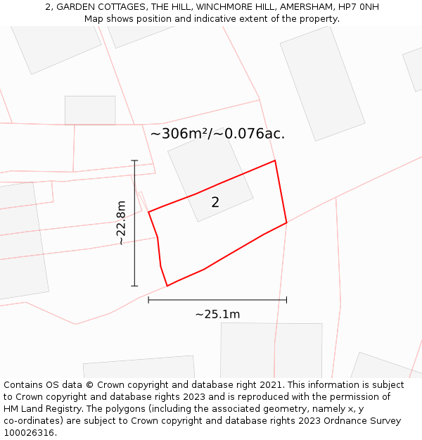 2, GARDEN COTTAGES, THE HILL, WINCHMORE HILL, AMERSHAM, HP7 0NH - £520,000
